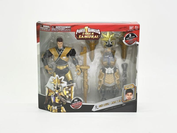 Power Rangers Super Samurai GOLD SHOGUN RANGER Light Action Figure パワー ...