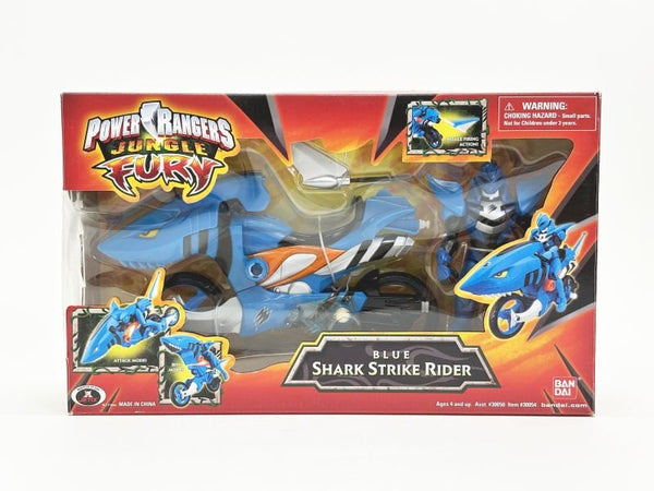 Power Rangers Jungle Fury BLUE SHARK STRIKE RIDER パワーレンジャー・ジャングルフューリー ...